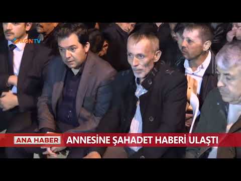Annesine şahadet haberi ulaştı
