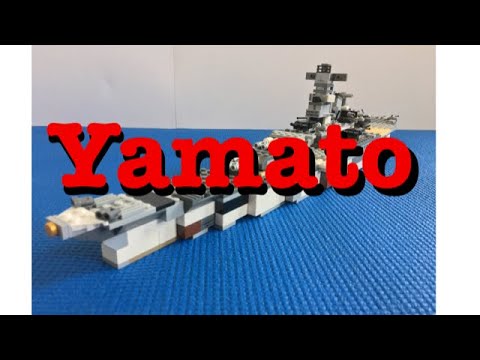 LEGO IJN Yamato SpeedBuild/Tutorial/Timelapse Build - YouTube