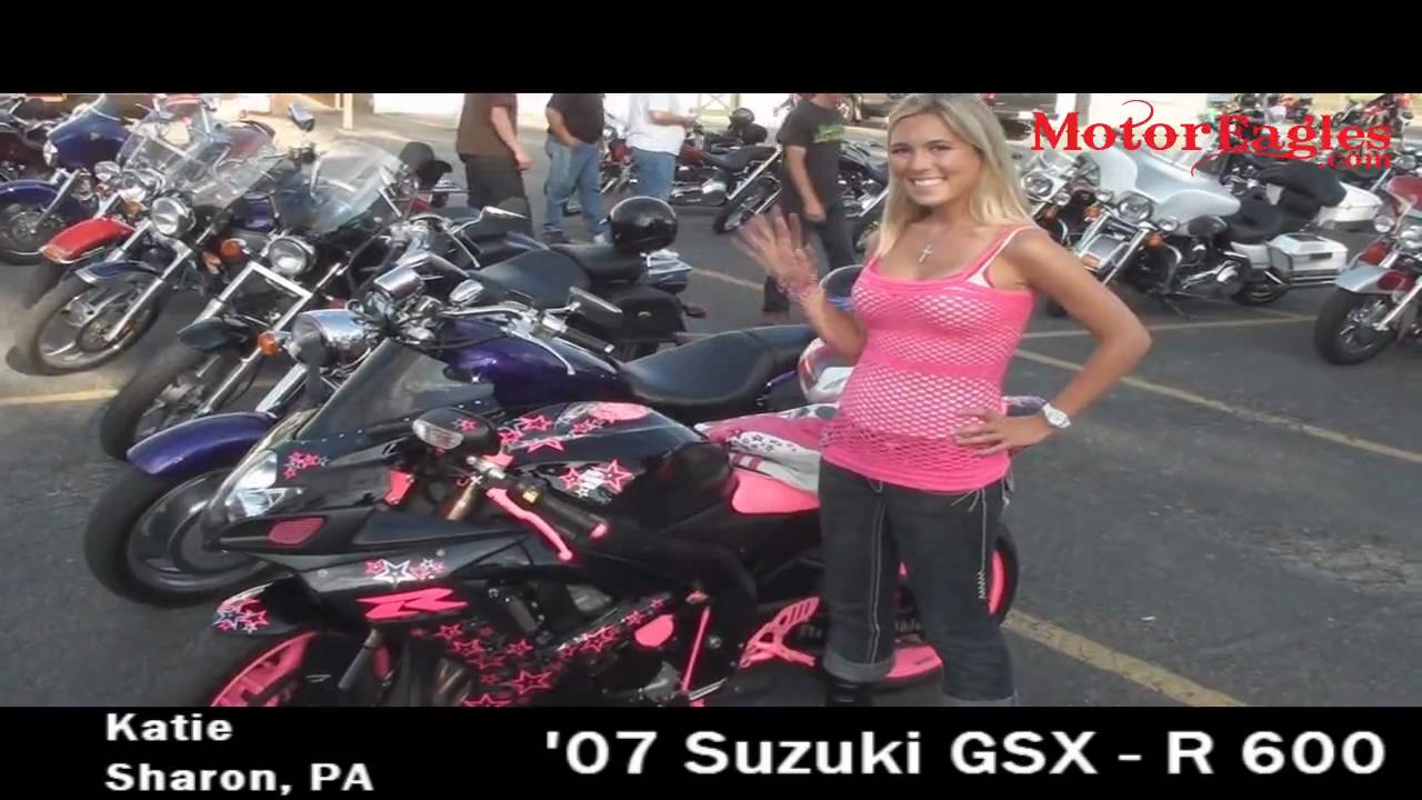 Katie and her Barbie Bike ('07 Suzuki GSX - R 600) MotorEagles: Cool ...