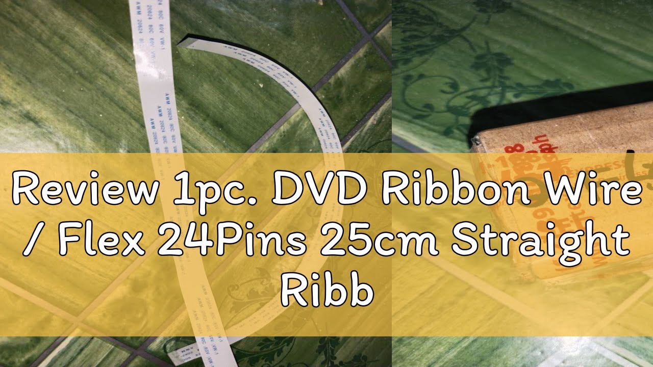 Review 1pc. DVD Ribbon Wire / Flex 24Pins 25cm Straight Ribbon Wire for ...