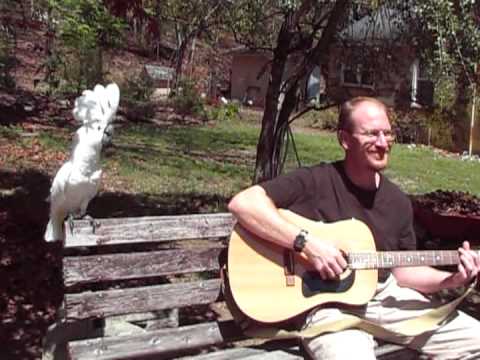 Travis Dennis Plays Guitar as Geronimo Dances - YouTube