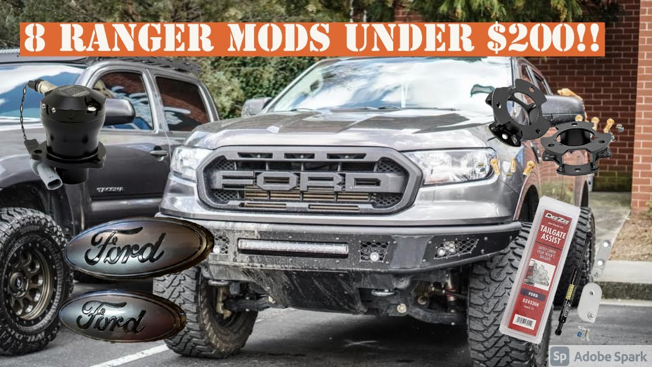 Ford Ranger Mods Under $200!! - YouTube
