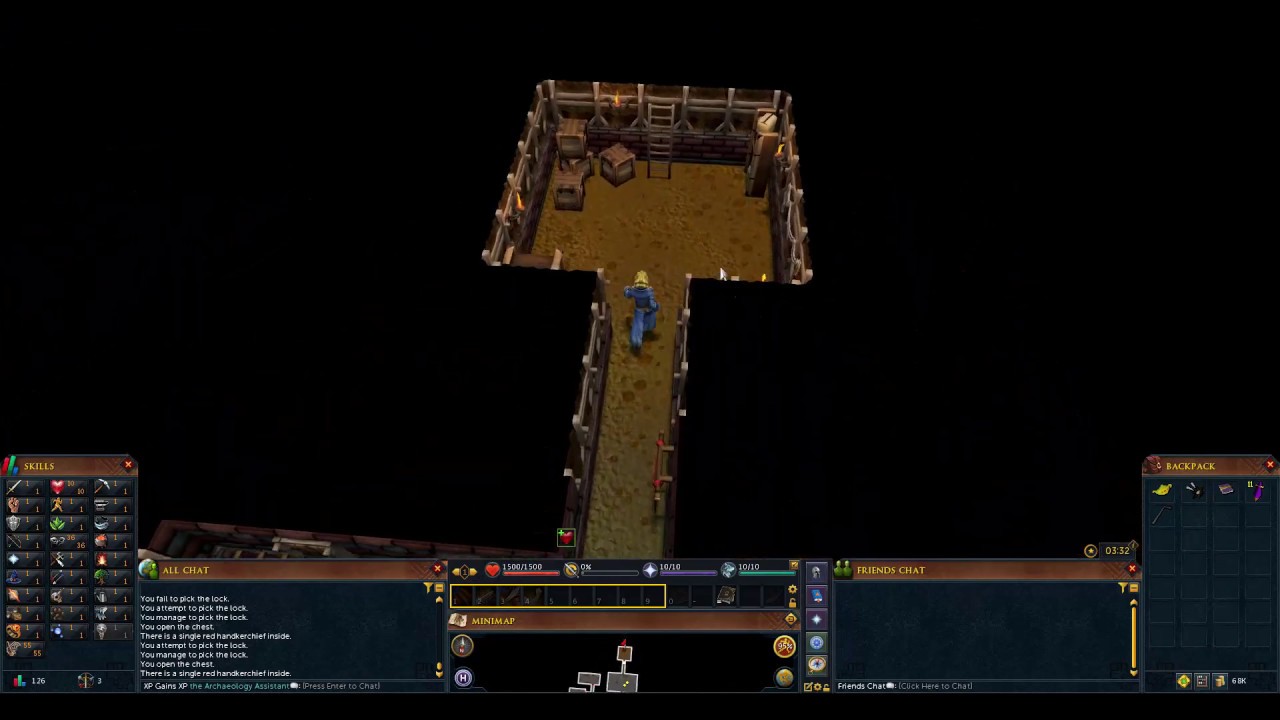 RS3 Lvl 1-60 Guide 018 - From Tiny Acorns Quest + Thieves Guild Cell ...