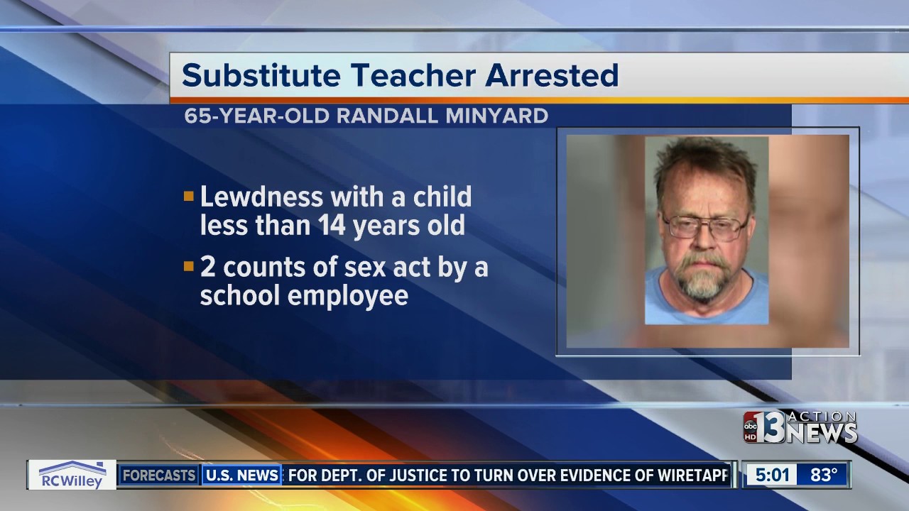 Substitute teacher arrested for inappropriate behavior with student ...