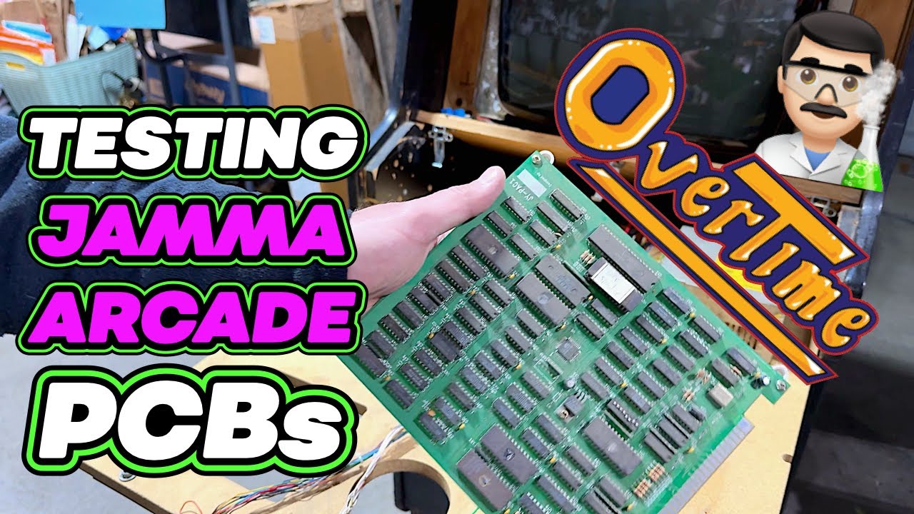Testing JAMMA Arcade PCBs! 👨🏻‍🔬 Star Force, Pac-Man, Rastan, Ikari ...