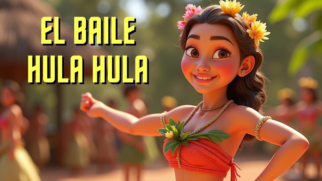 🎵 CANCIÓN DEL HULA HOP💃🏻 | Música Infantil para Bailar | Canción para ...