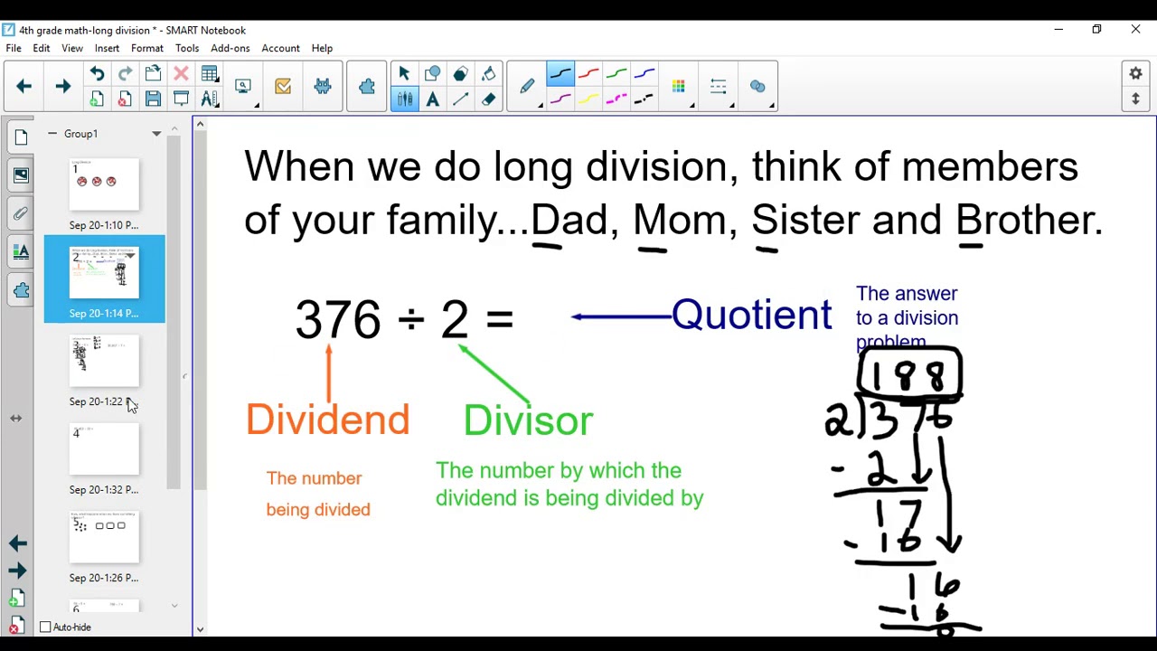 4th grade Long Division - YouTube