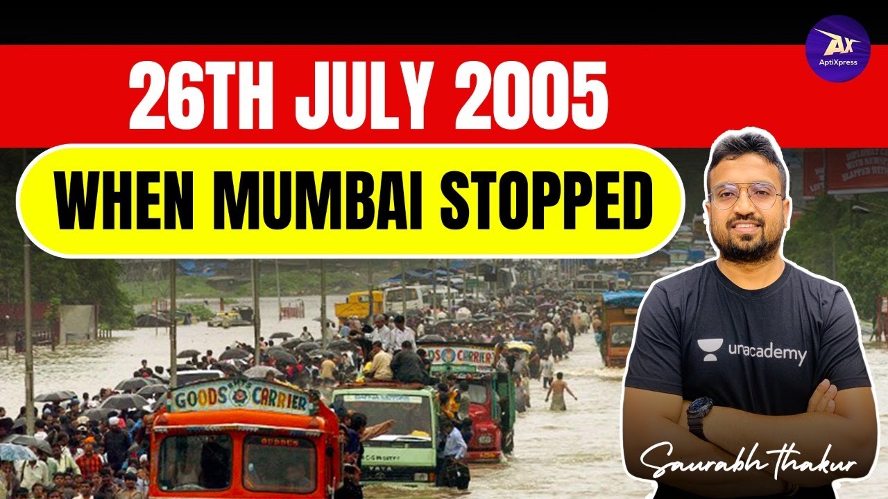 26th July 2005 When Mumbai Stopped I By Saurabh Sir - YouTube