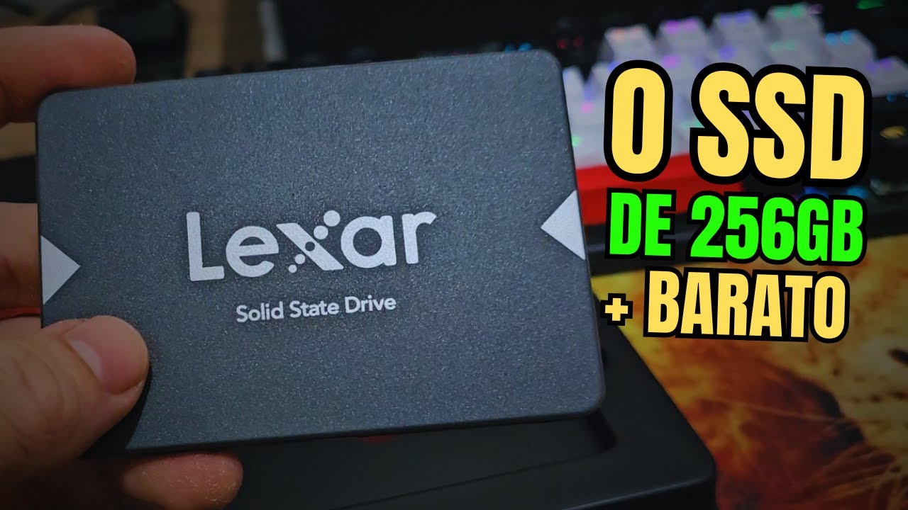 SSD LEXAR NS100 256GB Unboxing - YouTube