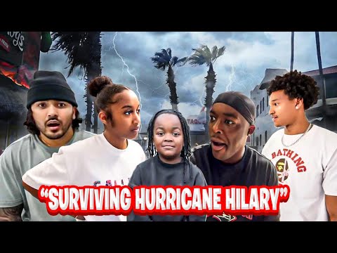 How We're Surviving Hurricane Hilary! - YouTube
