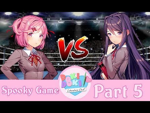 Doki Doki Literature Club: Yuri and Natsuki Fight- Episode 5 - YouTube