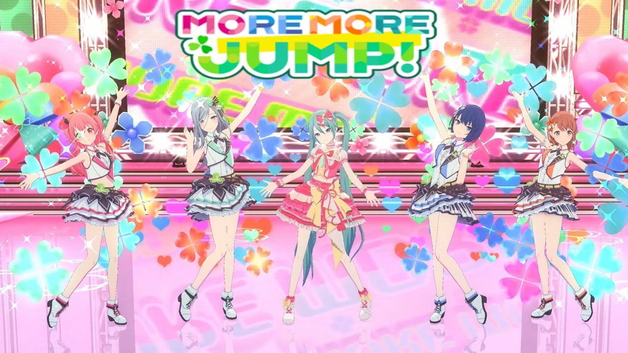 「프로젝트 세카이」아이돌 신예대 / MORE MORE JUMP! - YouTube