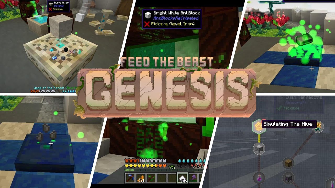 FTB Genesis EP15 Finishing Biotechnology! Titanium, Elven Portal, and ...