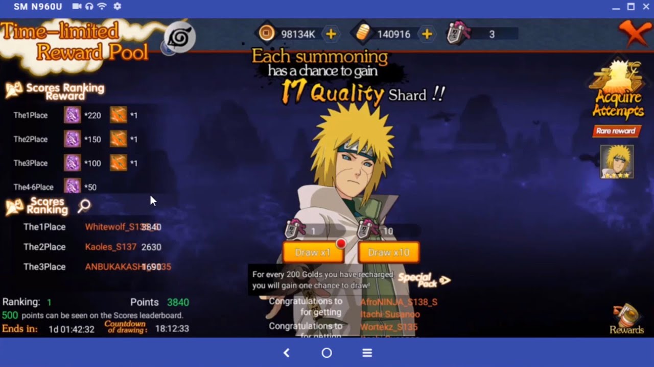 Naruto Ultimate Ninja - Earth Release Showcase - YouTube