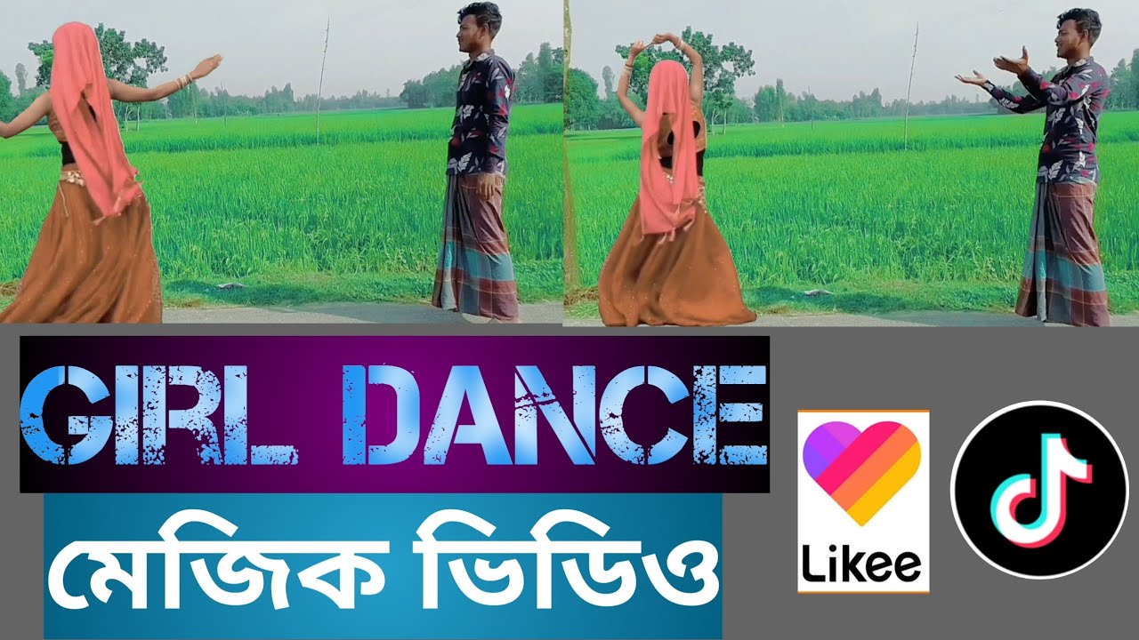 New magic video girl dance Editing Tik Tok Likee app | Likee Video ...