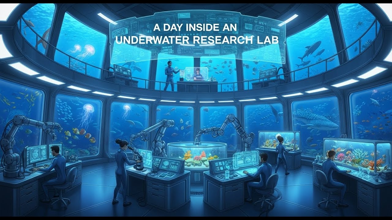 A Day Inside an Underwater Research Lab | Life Below the Surface 🌊🔬 ...