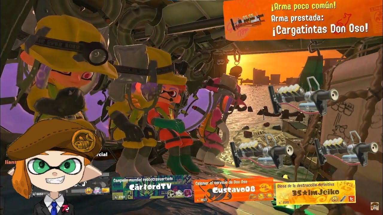 PROBANDO EL CARGATINTAS DE DON OSO | Splatoon 3 - Parte 71 - YouTube