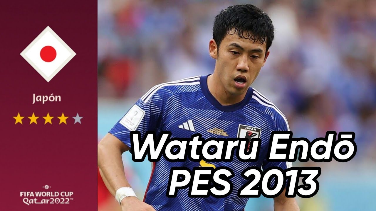 Wataru Endō (VfB Stuttgart - Japan) Pes 2013 face and stats. - YouTube