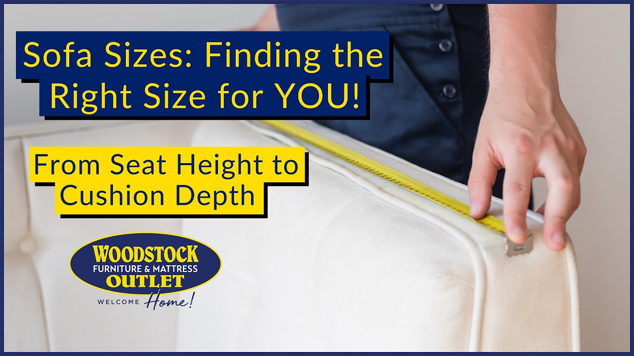 Sofa Sizes: How to Choose the Perfect Couch Size for YOUR Size! - YouTube