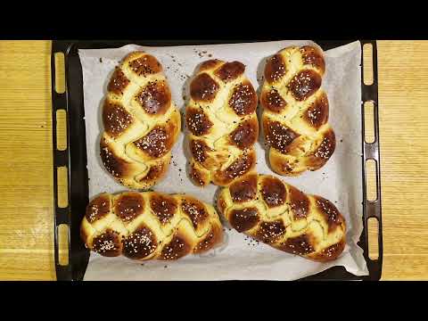 Ermeni Usulü Paskalya Çöreği 🥖🐰 Sweet Yeast Bread 