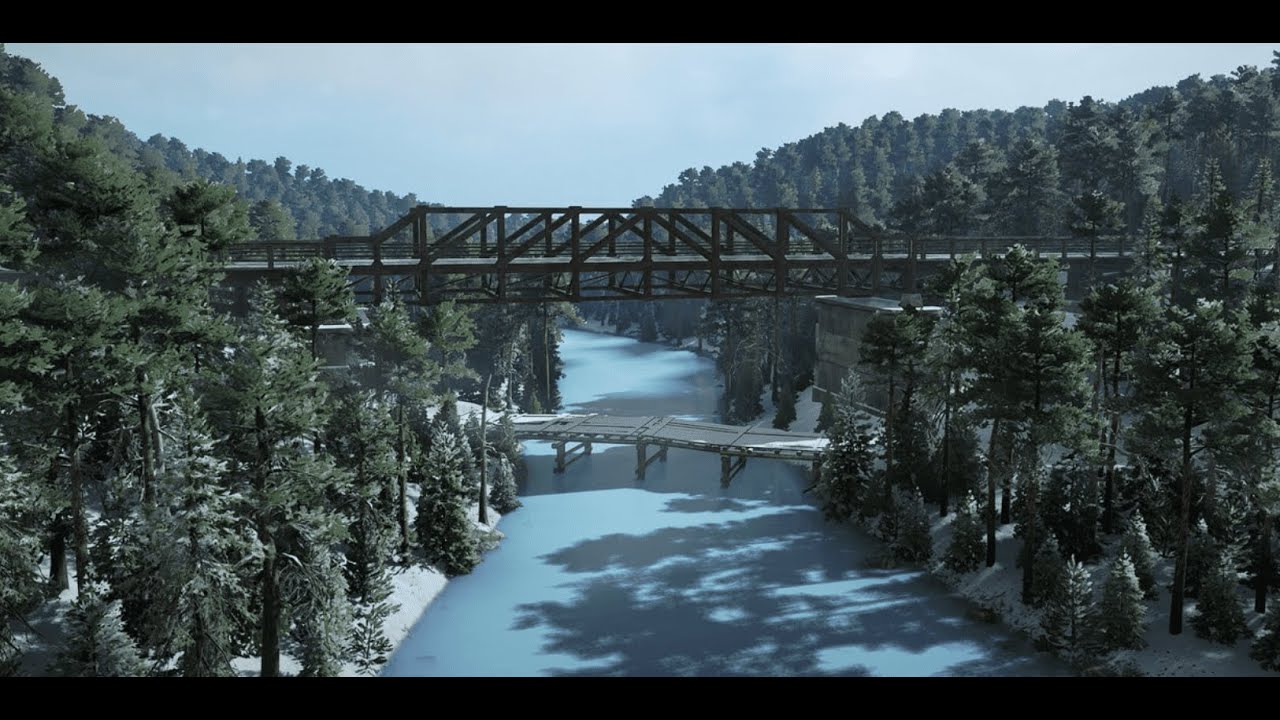 Mapa Mod Snagtooth River snowrunner - YouTube