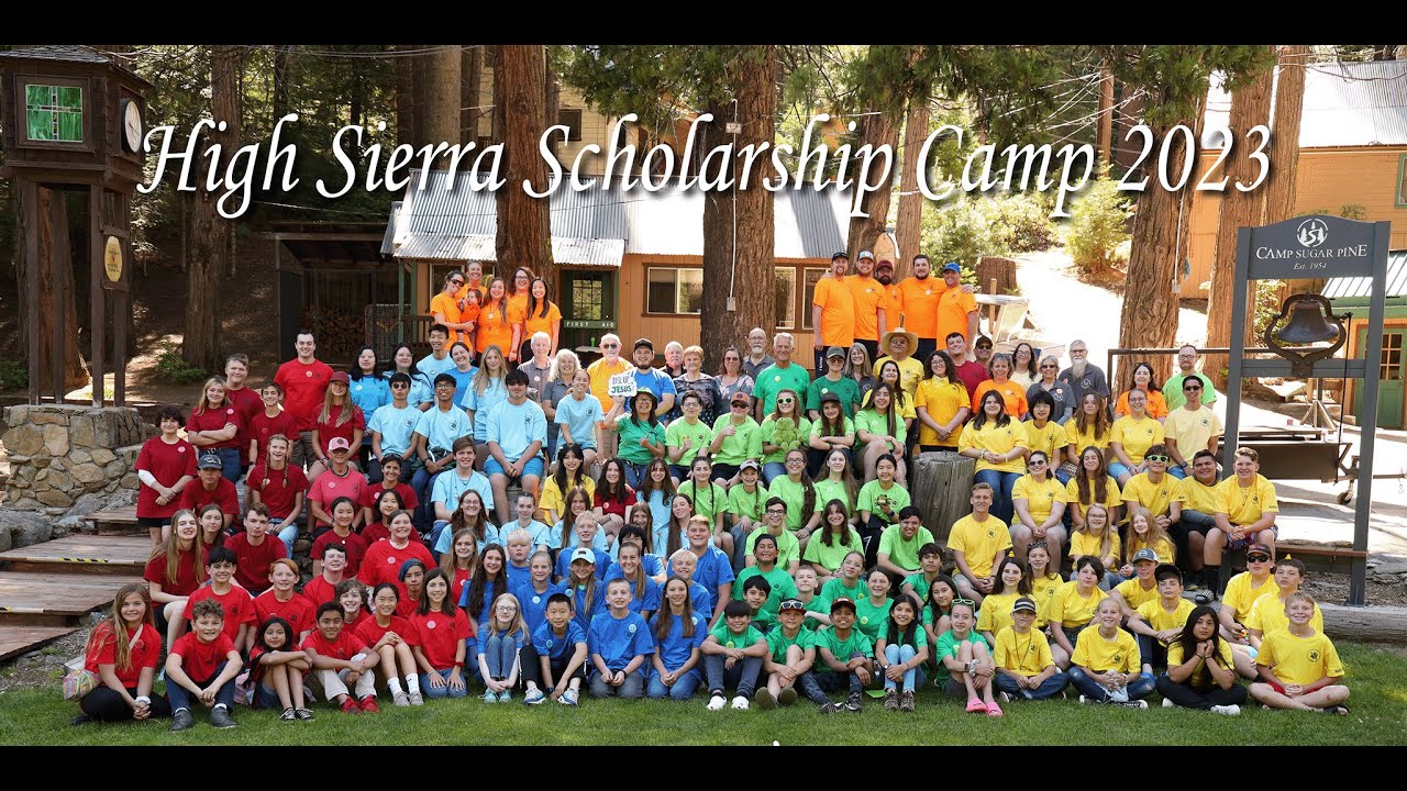 Crosspointe Youth Summer Camp 2023: High Sierra Scholarship Camp - YouTube