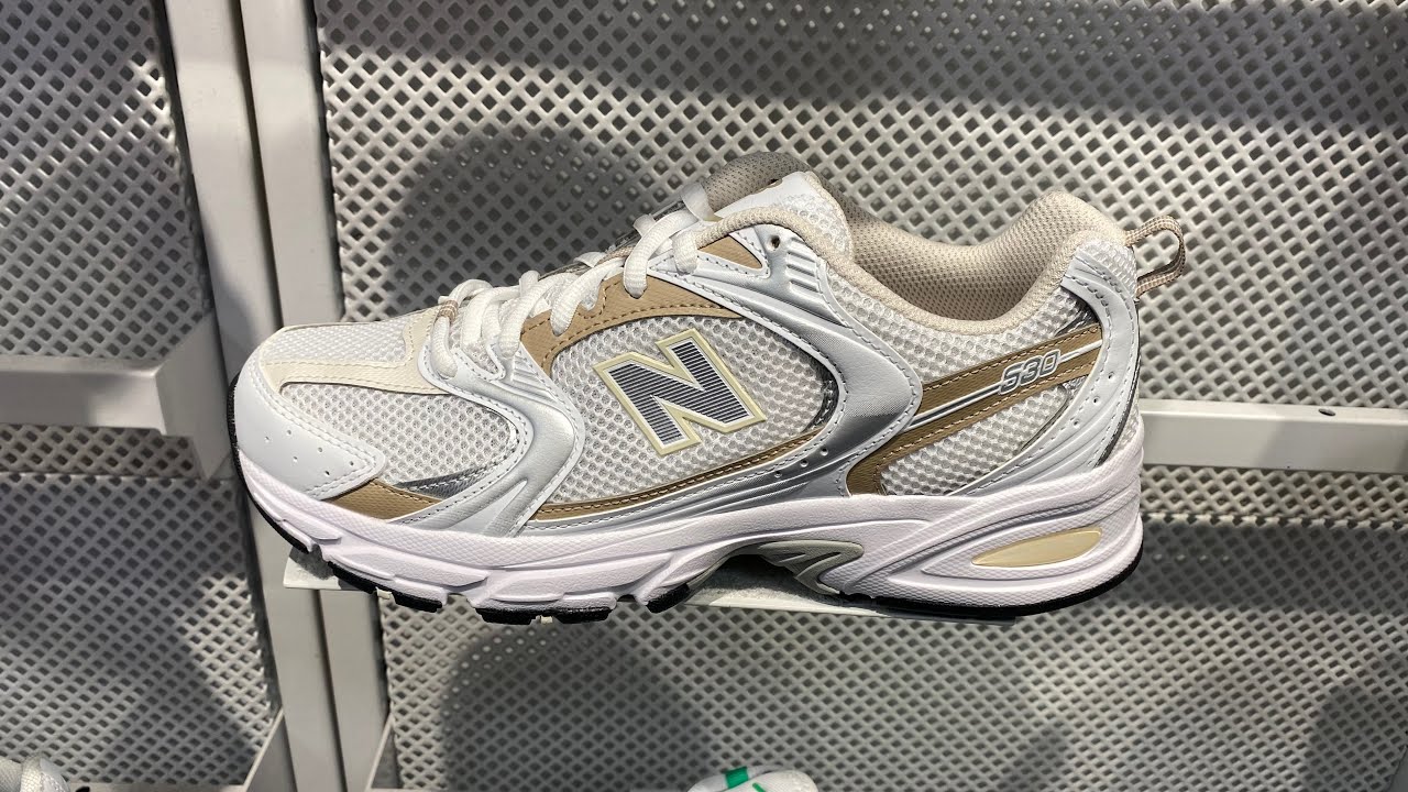 New Balance 530 (White/Stoneware/Linen) - Style Code: MR530RD - YouTube
