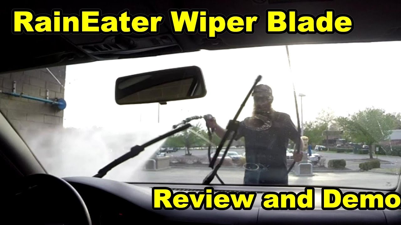 RainEater Wiper Blade Review - YouTube