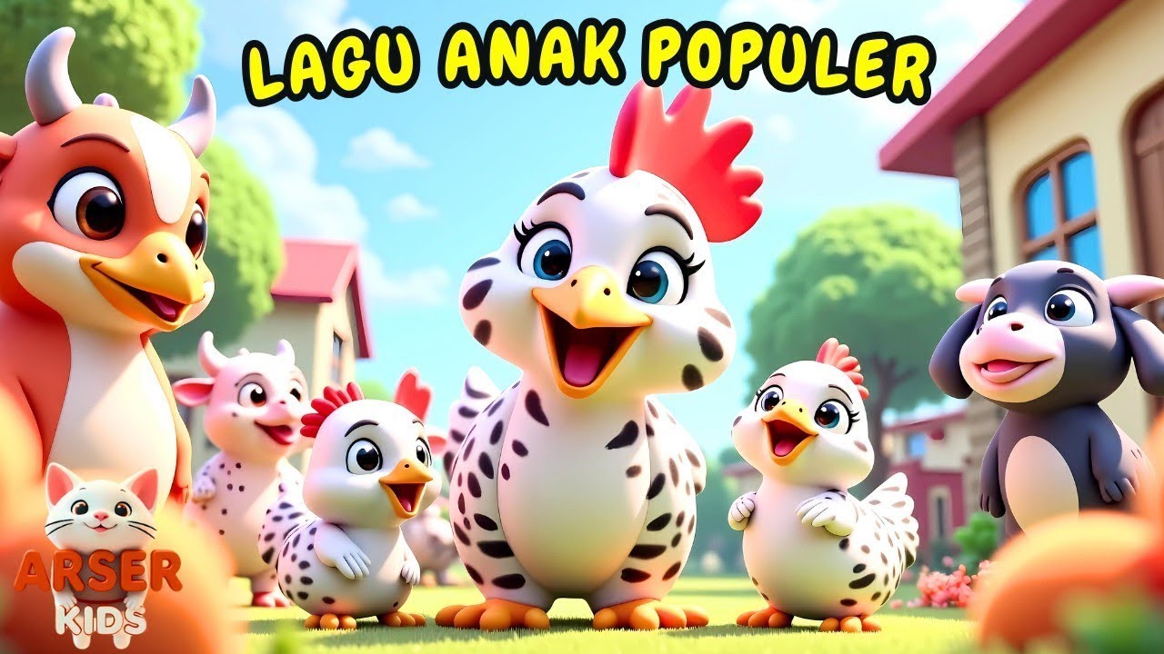 CIT CIT CUIT | TEK KOTEK | 5 BEBEK KECIL BERMAIN | SUARA BINATANG ...