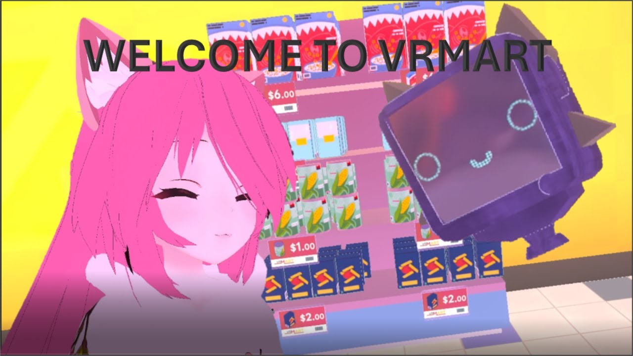 I Opened a Store in VRChat (VRMart) - YouTube