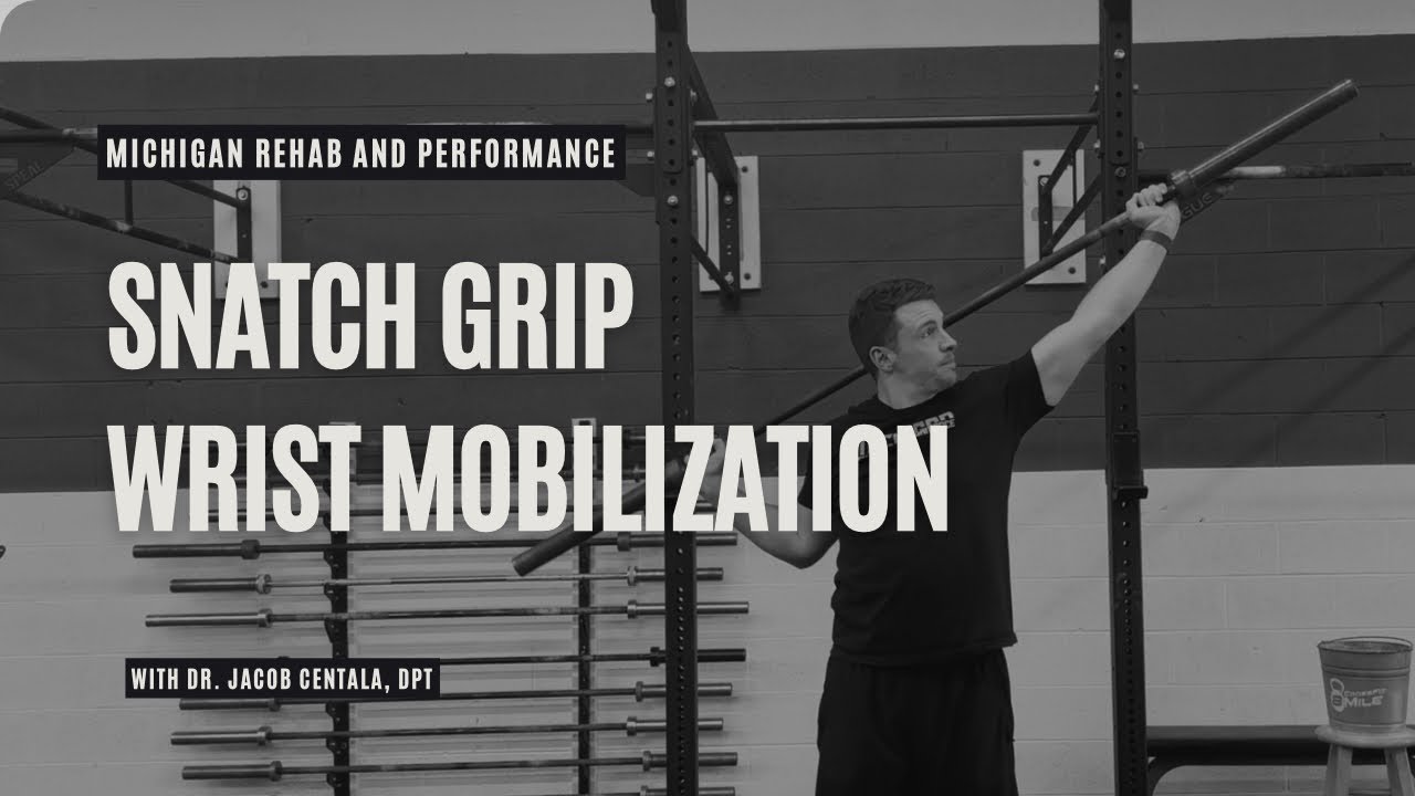 Snatch Grip Wrist Mobilization - YouTube