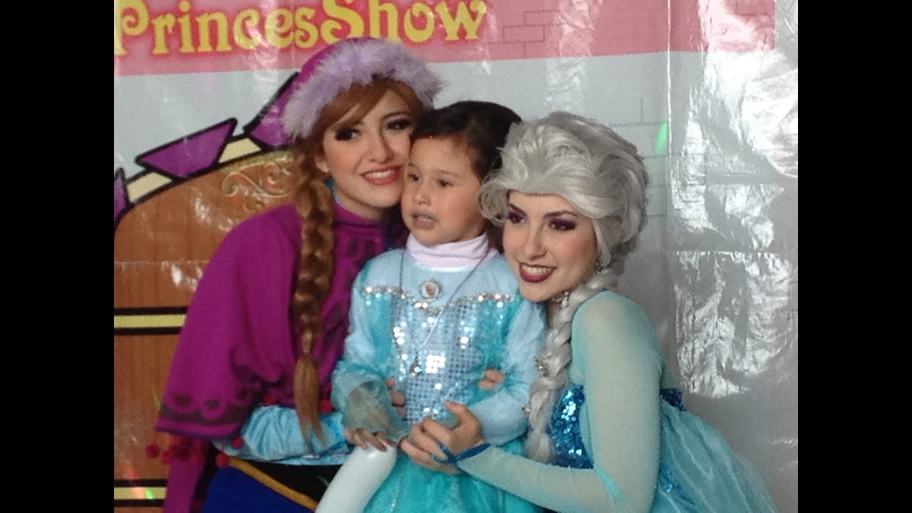 PrincesShow: Anna y Elsa - Frozen bailando con princesas - Show de ...