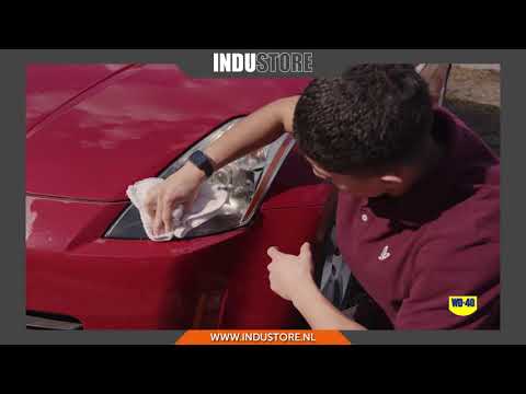Industore: Koplampen schoonmaken met WD40 | Koplampen dof? Hoe te herstellen met WD-40 Multi-Use.
