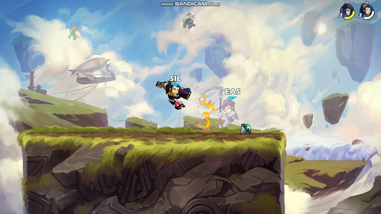 Brawlhalla | Cannon Clip #3 | Lin Fei - Small Brawlhaven - YouTube