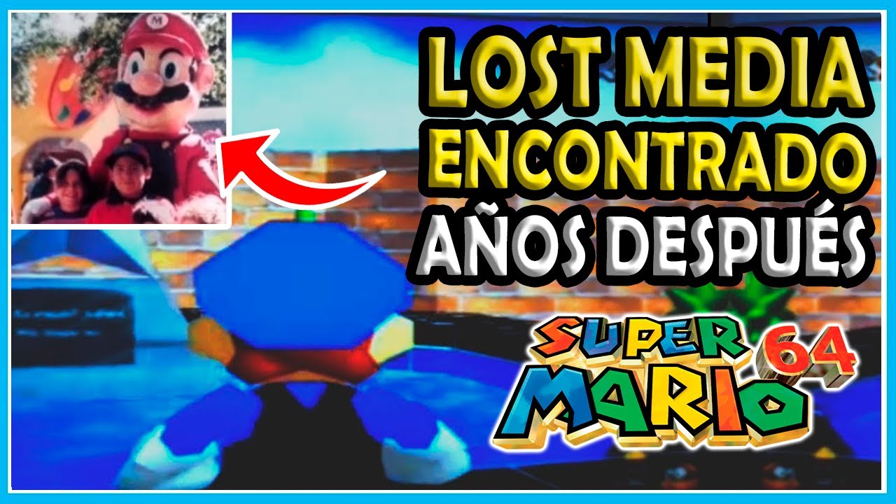 8 LOST MEDIA de SUPER MARIO 64 que TOMARON AÑOS en ser ENCONTRADOS ...