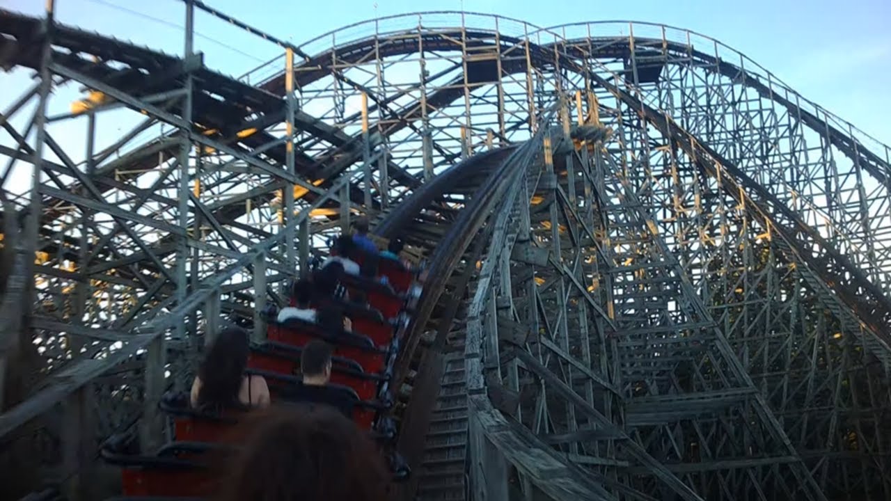 Lightning Racer (Lightning) - Hersheypark - Back Row (4K HD POV) - July ...