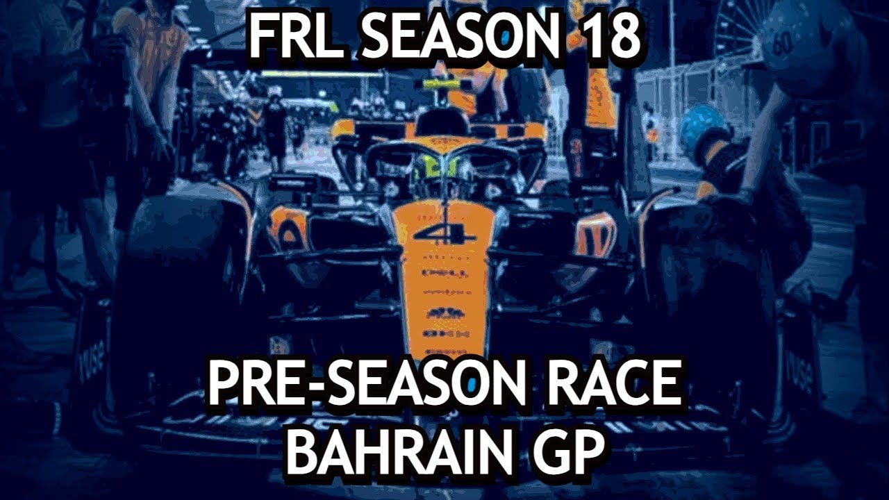 F1 23 | FRL | | F2 | S13 | Preseason | Bahrain - YouTube