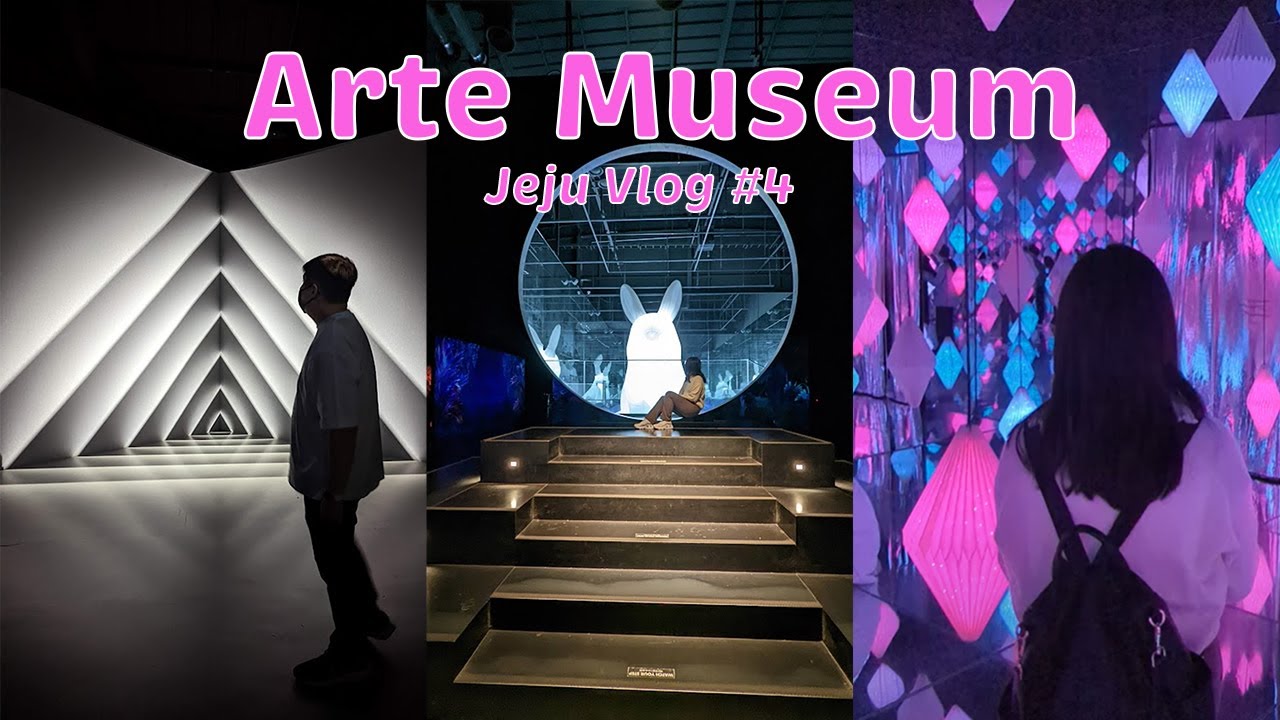 JEJU ISLAND VLOG (#4) South Korea's Largest Immersive Art Museum - YouTube