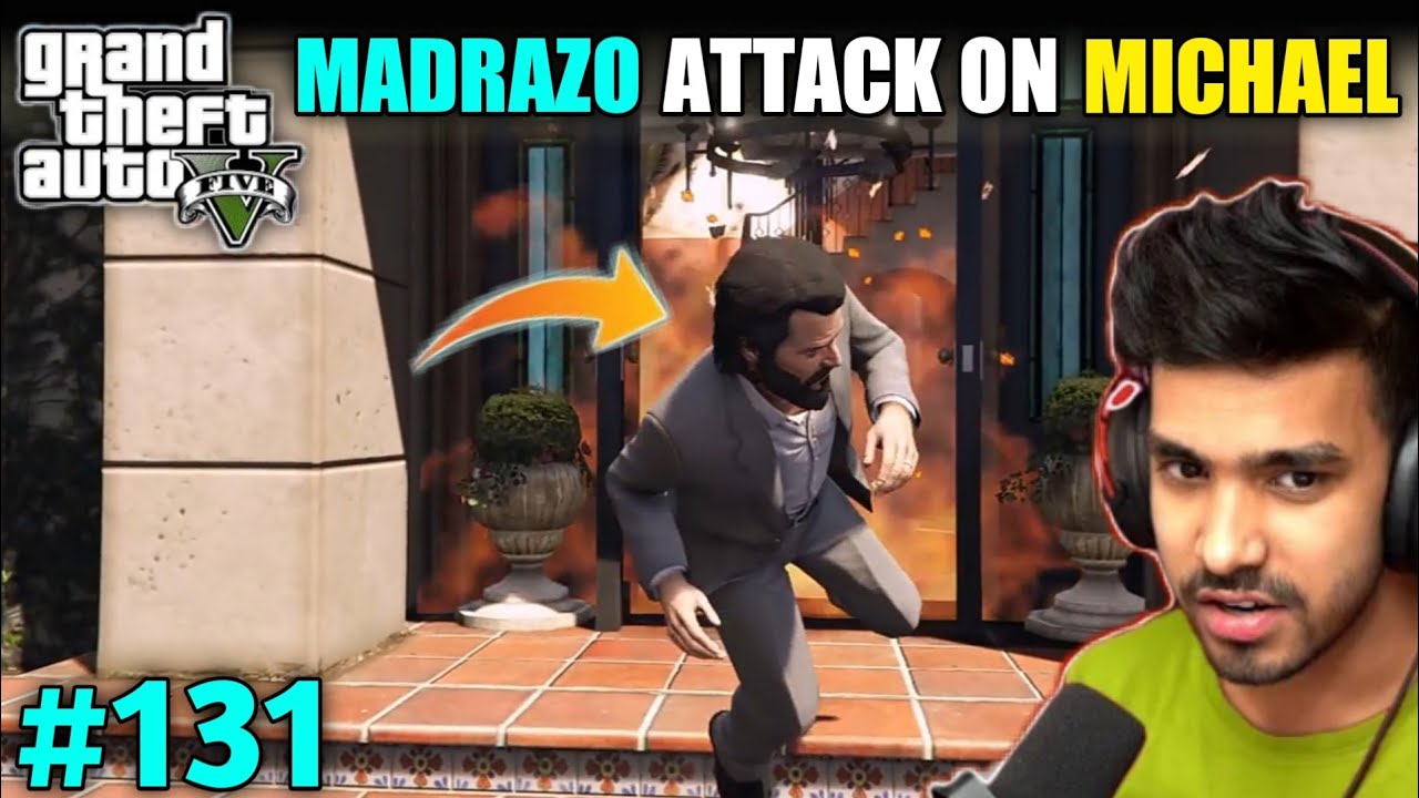 MINI MADRAZO ATTACK ON MICHAEL I TECHNO GAMERZ GTA 5 #131 NEW VIDEO BIG ...