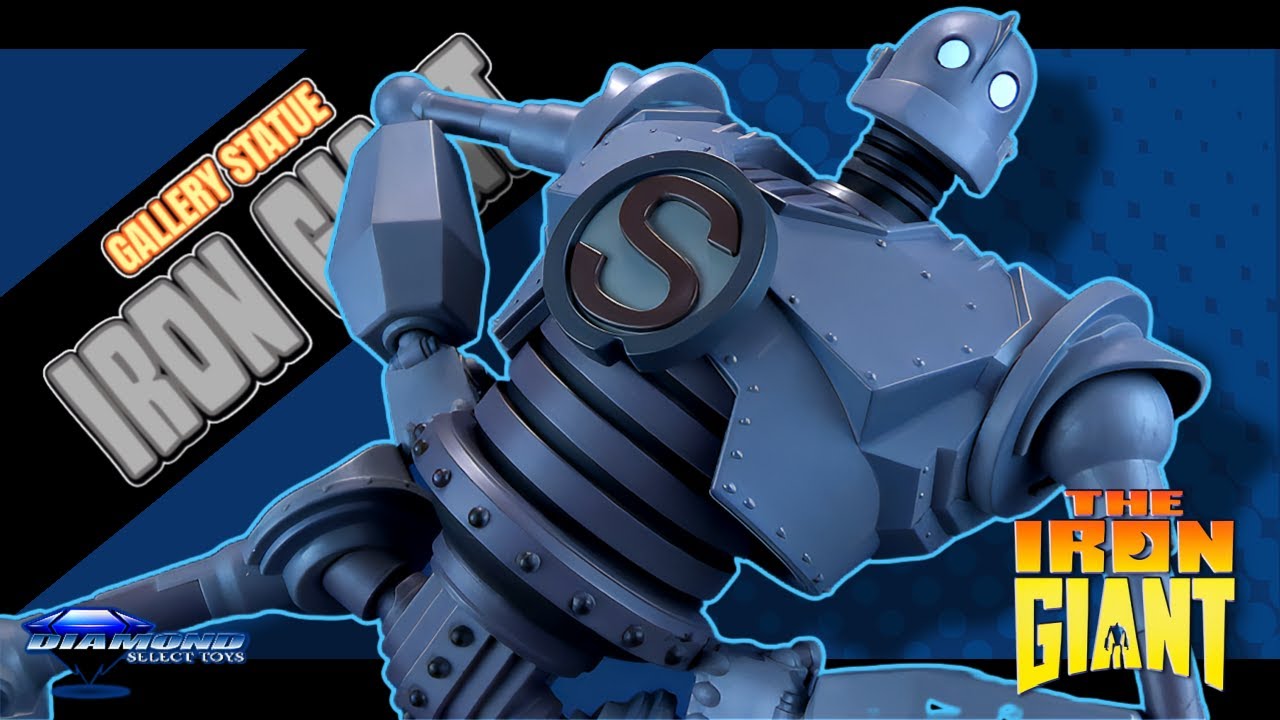 Diamond Select The Iron Giant Gallery Statue | Video Review - YouTube