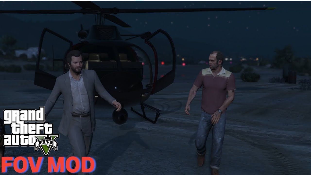 GTA V FOV Mod - Predator - YouTube