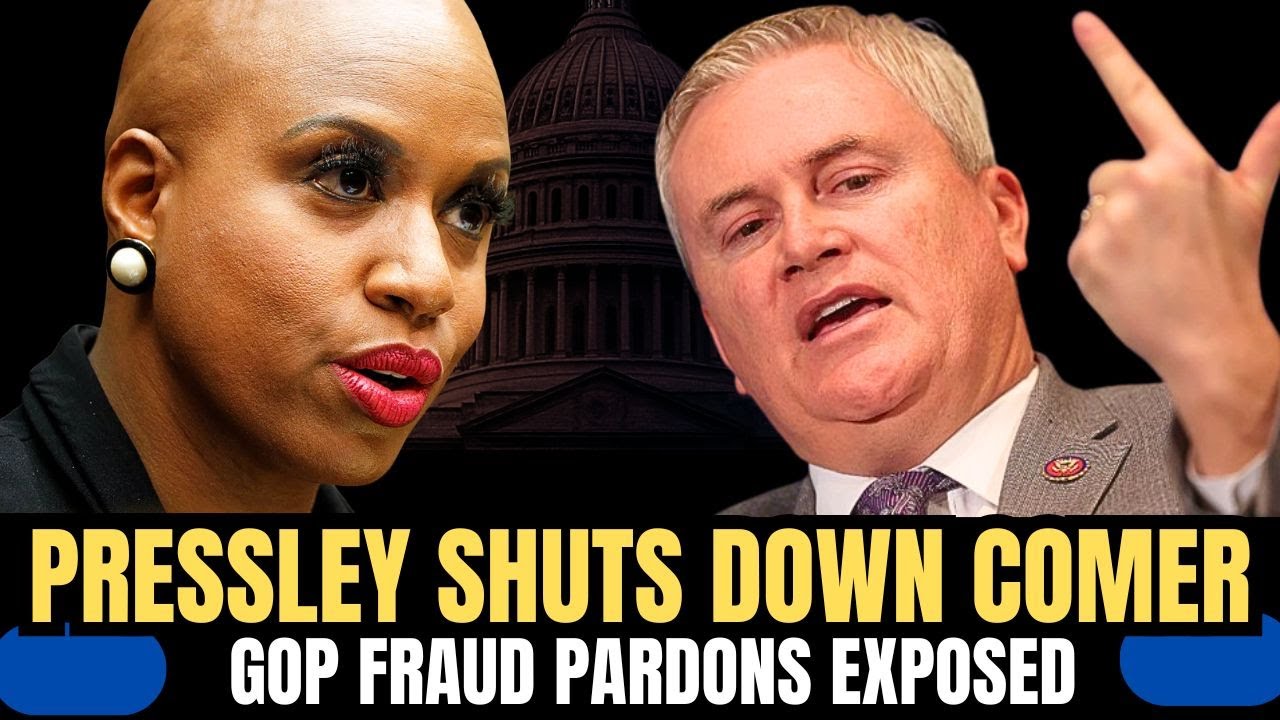 Pressley ERUPTS as Comer Cuts Her Mic: GOP Scrambles When Fraud Pardons ...