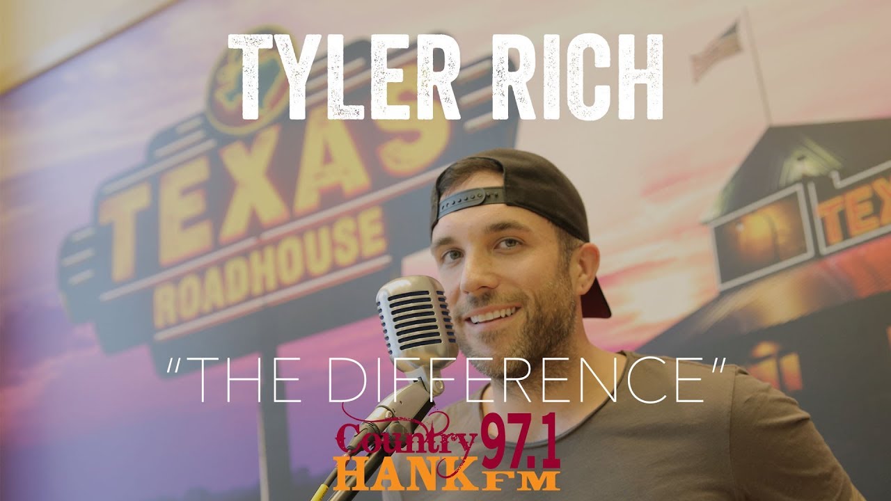 Tyler Rich - The Difference (Acoustic) - YouTube