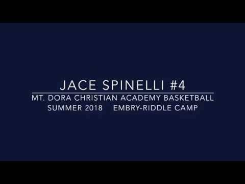 Jace Spinelli #4 MDCA BASKETBALL EMBRY-RIDDLE CAMP SUMMER 2018 - YouTube