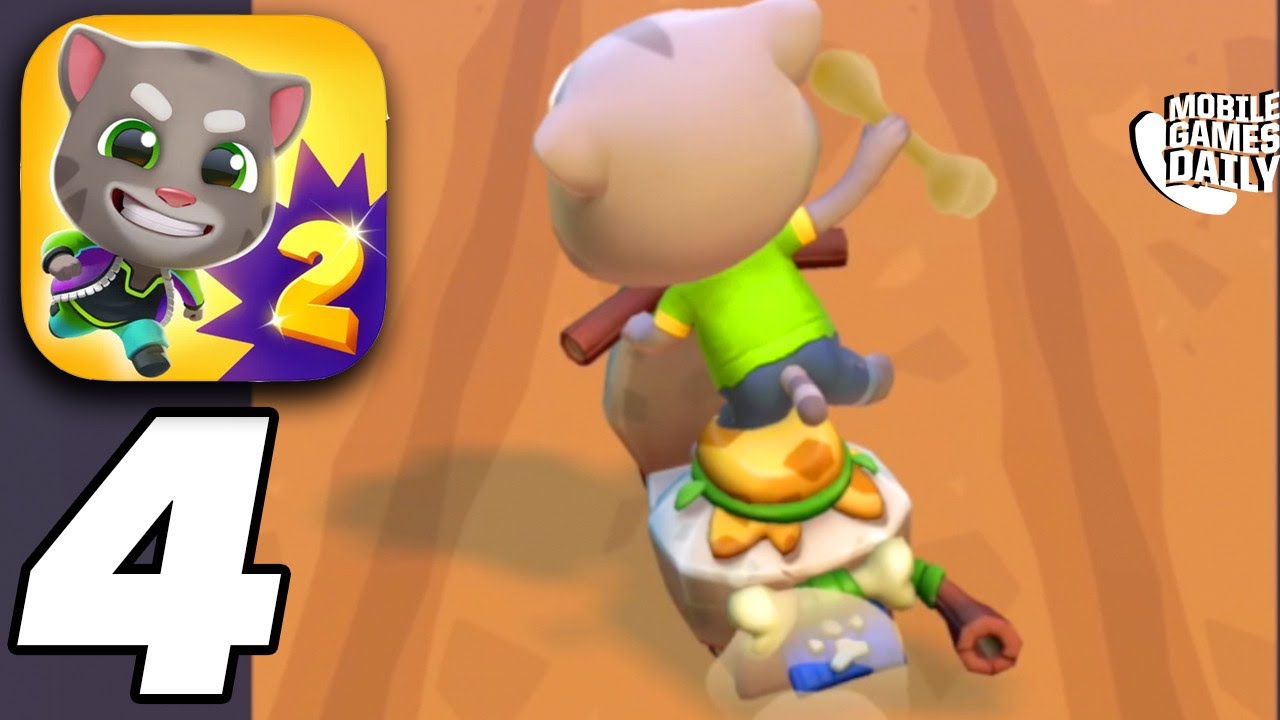 TALKING TOM GOLD RUN 2 - Gameplay Walkthrough Part 4 - New Update (iOS ...