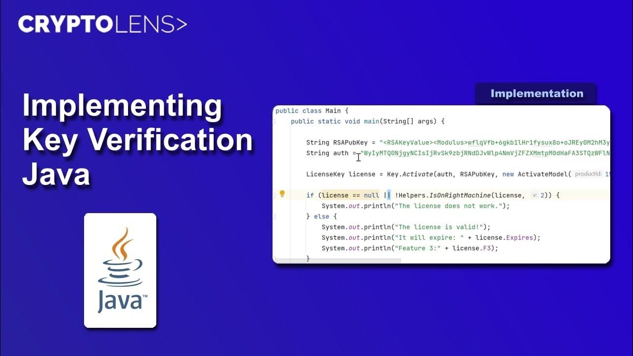 Java Software Licensing - YouTube