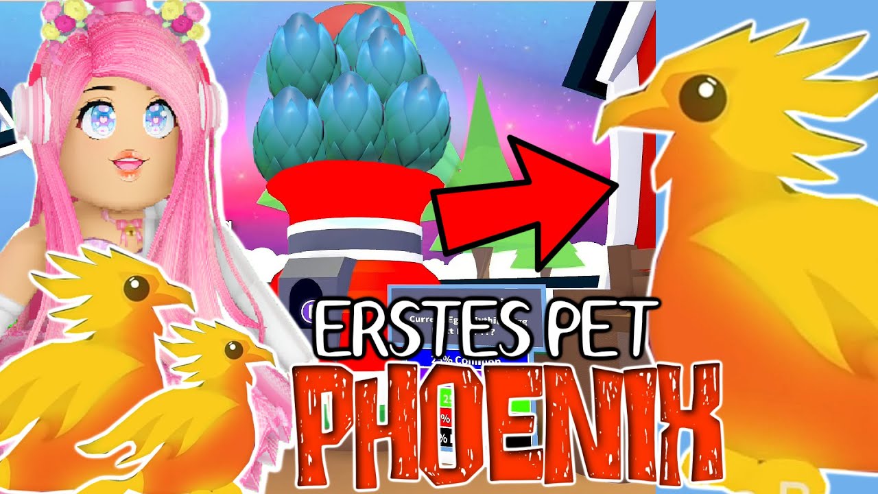 Der PHOENIX 🐦🔥 das 1️⃣. PET im MYTHIC EGG 🥚 Roblox Adopt Me! Spoiler ...