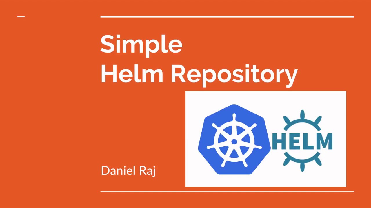 Setting up Helm Repo in less than 5 mins - YouTube