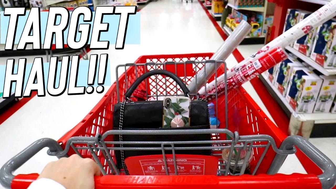 Target Shopping Haul Vlogmas Day 19 Youtube