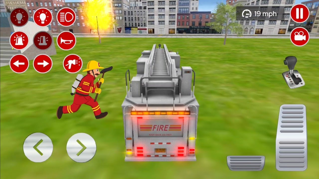 Fire fighter run Accident place #RFT61 - YouTube